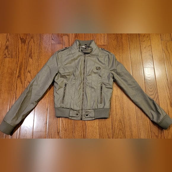 Apple Bottoms | Jackets & Coats | Apple Bottoms Tan Leather Jacket ...